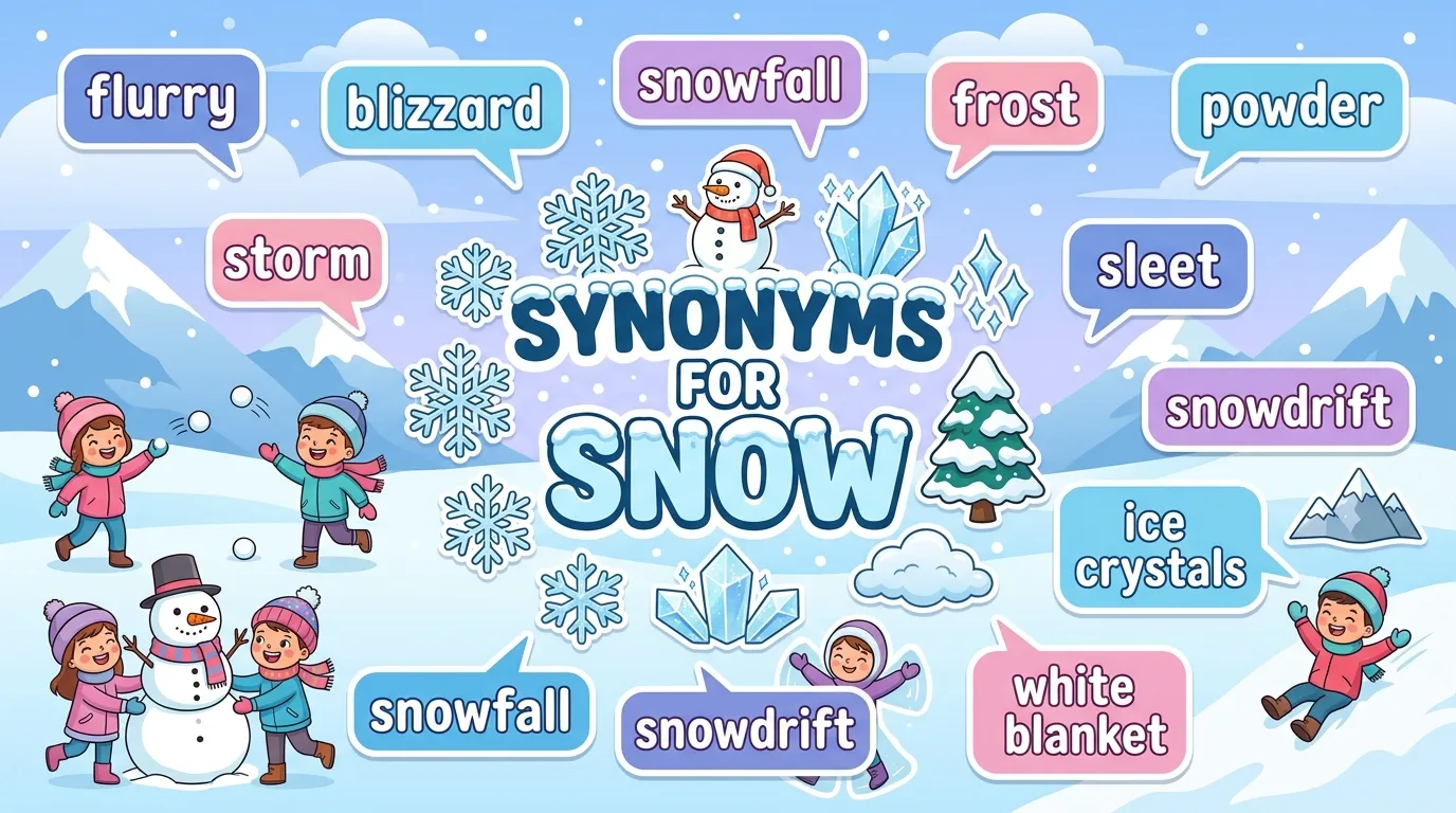 40+ Creative Synonyms for Snow With Real-Life Examples 2026