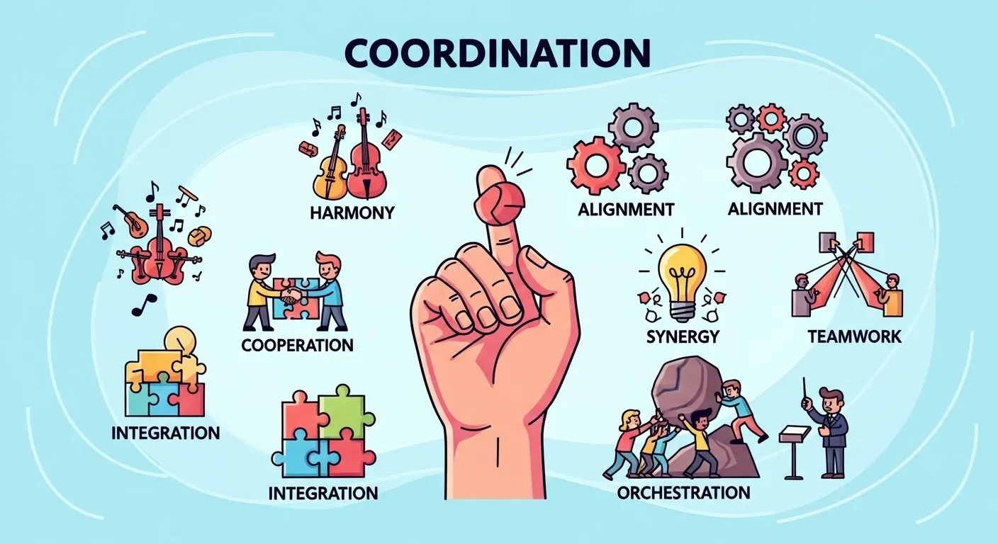 Synonyms for Coordination: Easy Words to Show Working Together